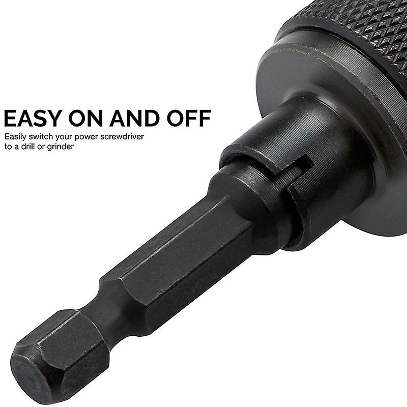 4pcs Drill Chuck Quick Change Adapter Mini 3-jaw Drill Chuck ...