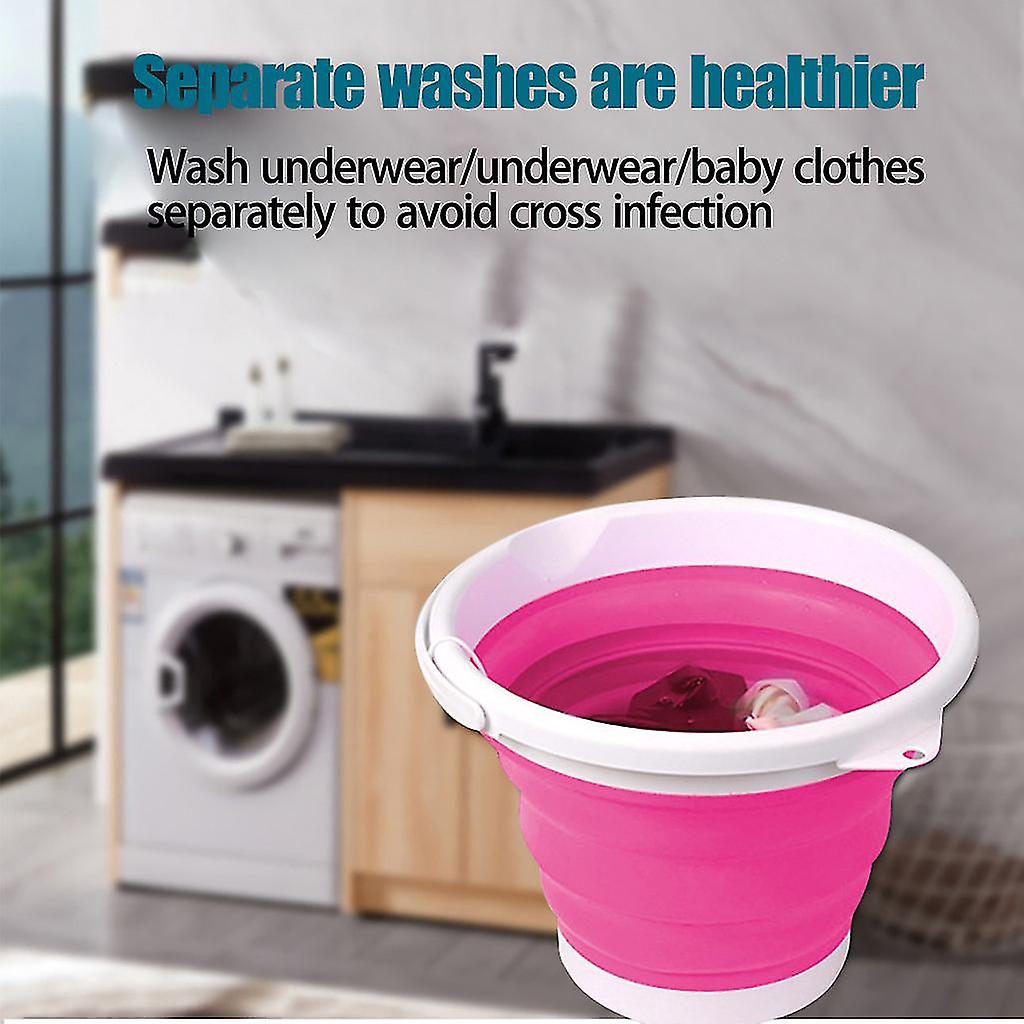 Portable Mini Turbo Washing Machine With Foldable Usb Powered Laundry ...