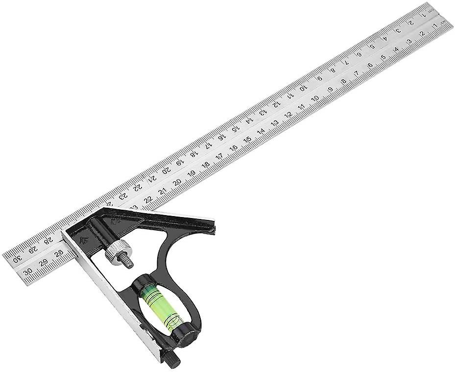 Combination Square Combination Angle Ruler 300mm 12inch Stainless Steel ...