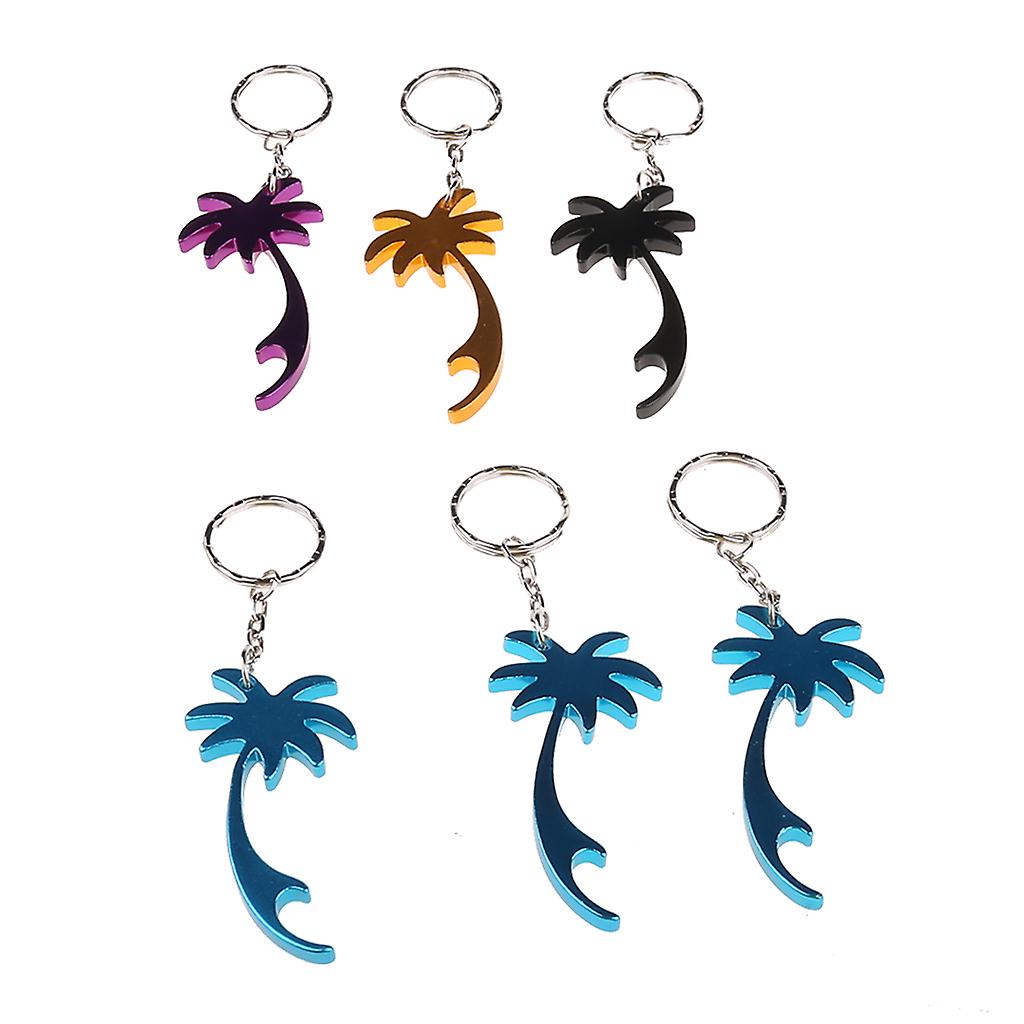 Portable Aluminum Keychain for Palm Tree Bottle Opener Practical Beer ...