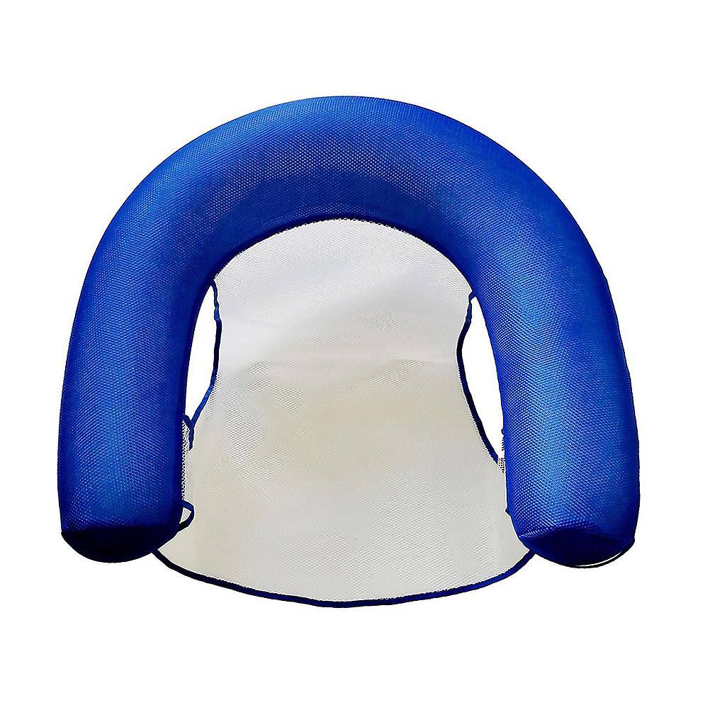 U Seat Inflatable Pool Lounger With Comfortable Sling Seat Folding ...