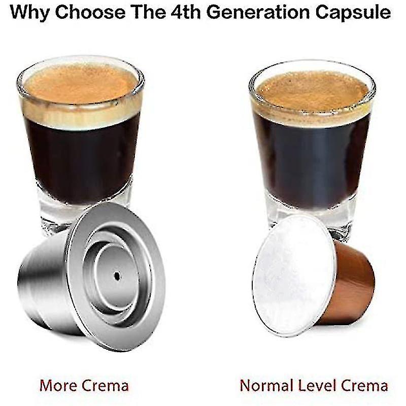 Capsules Reusable, Stainless Steel, 3 Pieces Refillable Pads For ...