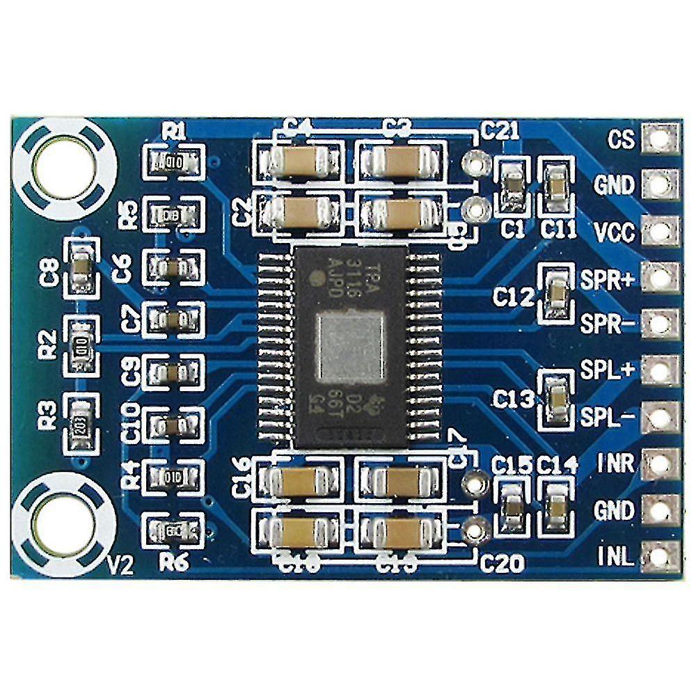 Tpa3116d2 Mini Digital Audio Stereo Amplifier Board, Channel 50w Class ...