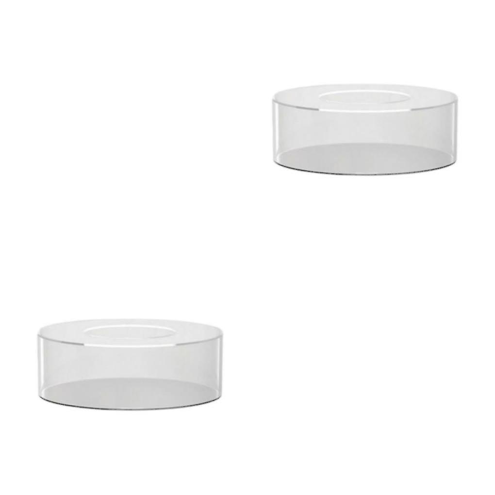 1/2/3 Acrylic Cylinder Display For Riser Round Tabletop Decoration ...