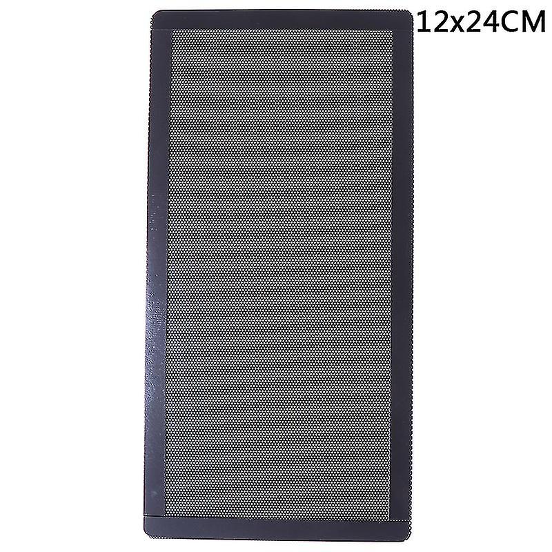 12/14/12x24cm Pc Case Cooling Fan Magnetic Dust Filter Mesh Cover ...