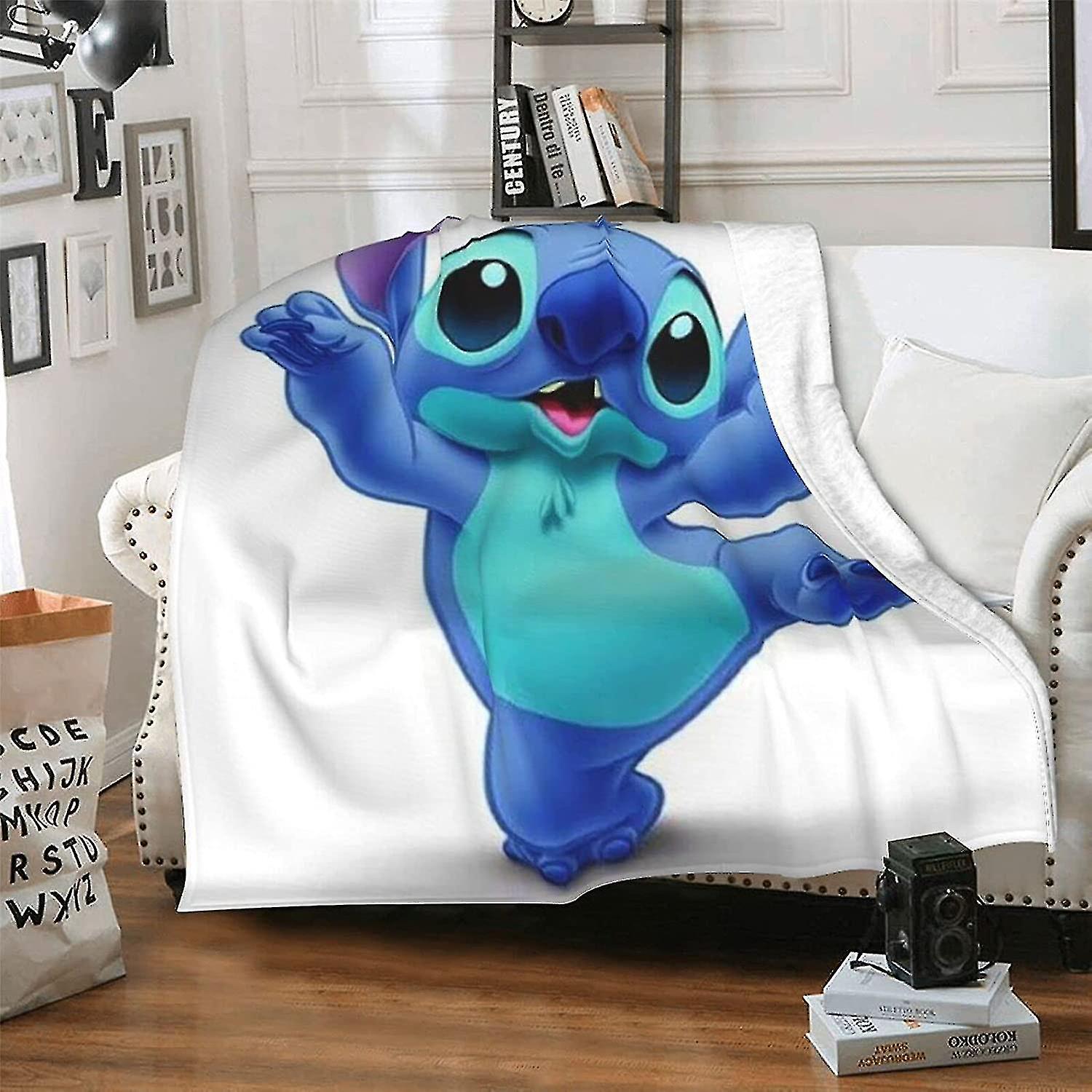 Lilo Stitch 3 Blanket Home Bedding Sofa Dorm Blanket Lightweight Soft ...