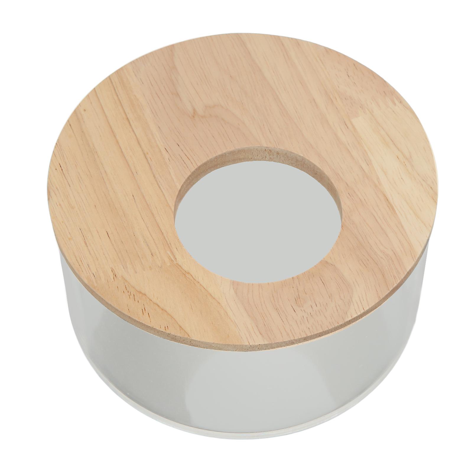 Hamster Sand Bathtub Small Round Shaped Pet Sand Box Transparent ...