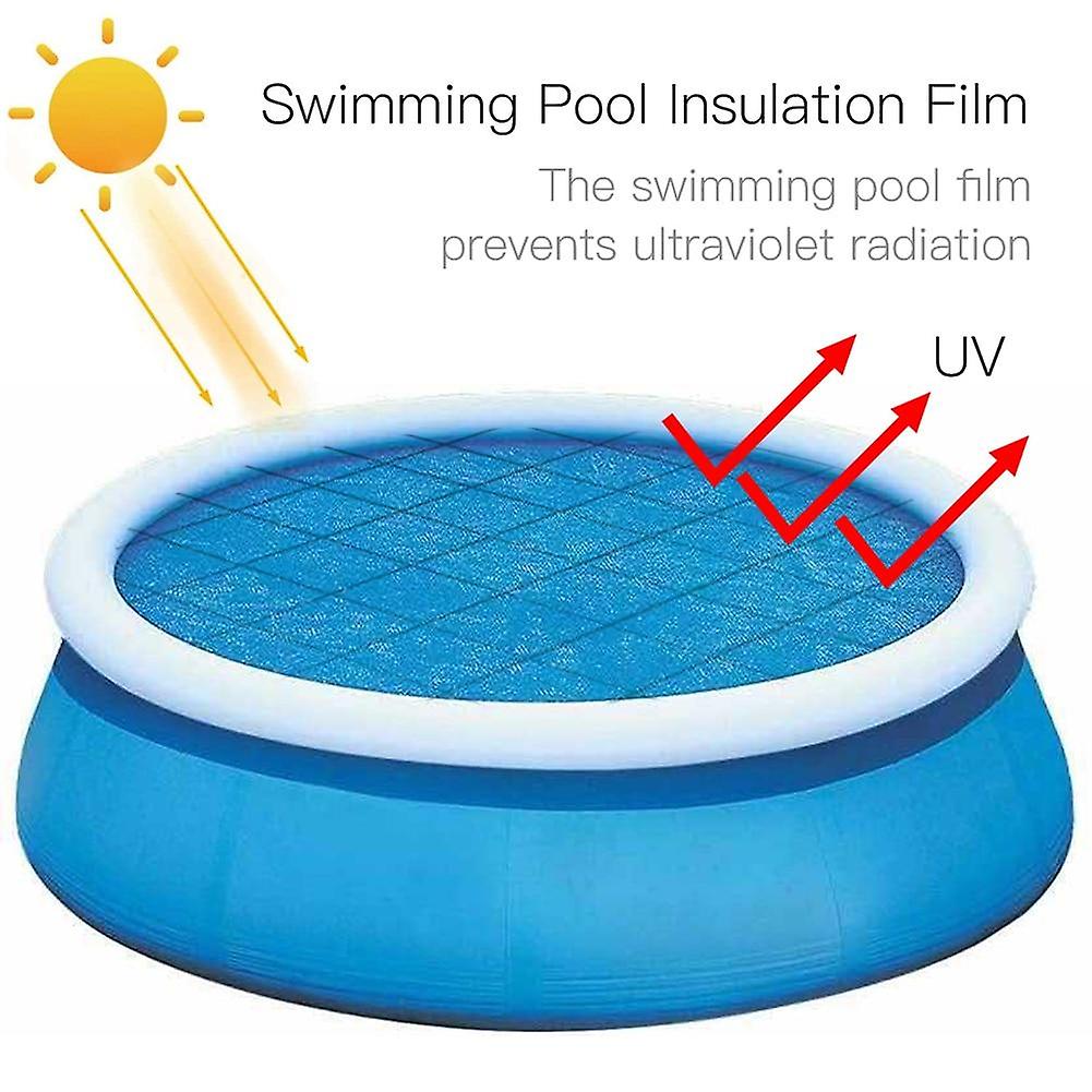 Ft Round Swimming Pool, Solar Cover, Inflatable Uv-resistant ...