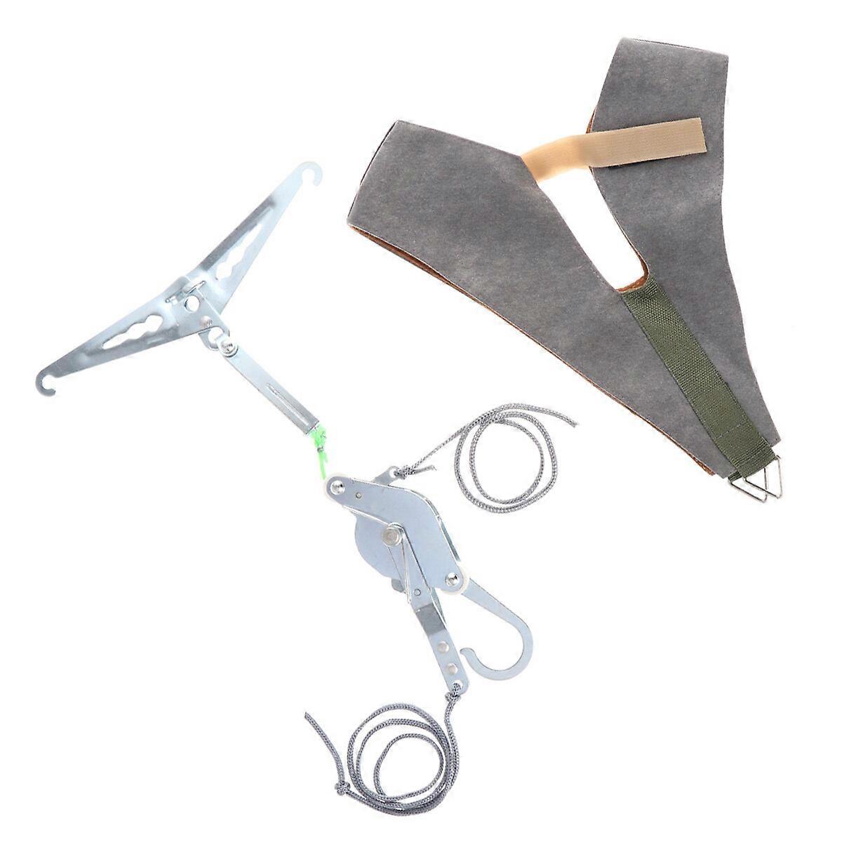 Pain Relief Hanging Neck Stretcher Neck Cervical Traction Stretch Gear ...