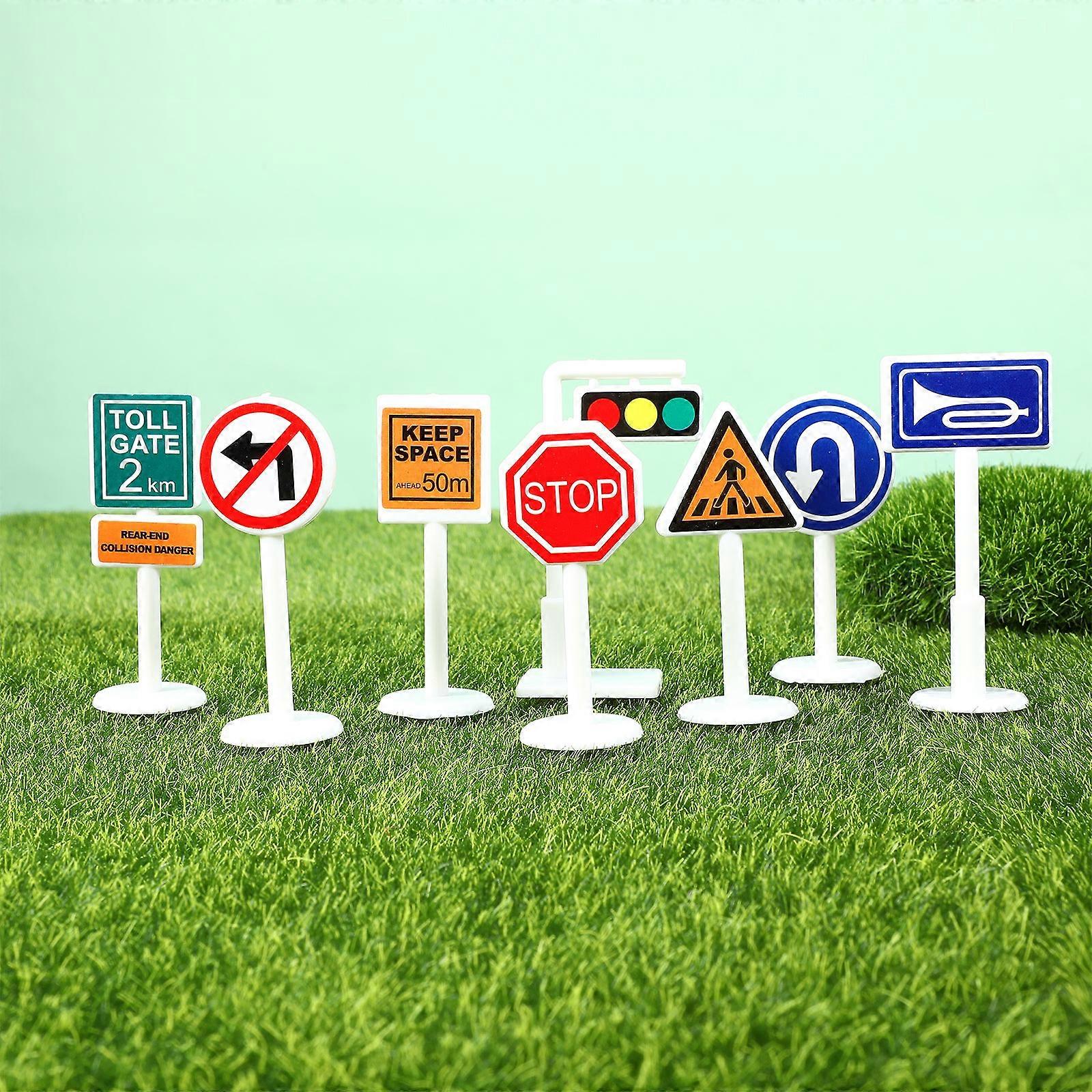 Play Traffic Signs for Kids Road Signs Set Street Signal Traffic Toys ...