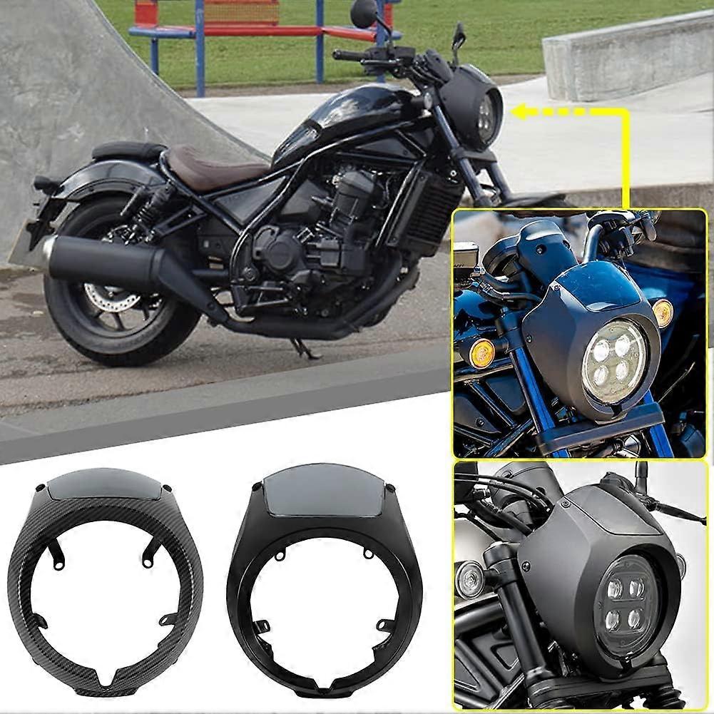 Motorcycle Front Headlight Fairing Cowl Cover Windshield Windscreen ...