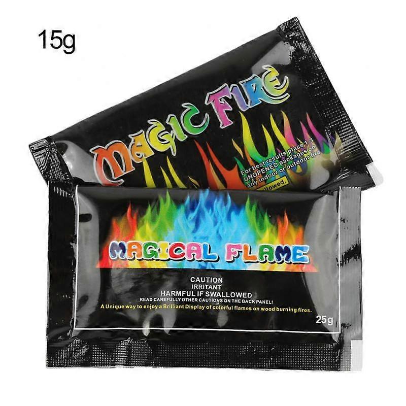 1~5PCS 10g/15g/25g Mystical Fire Coloured Magical Flame For Bonfire ...