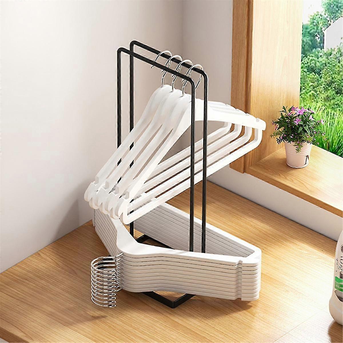 Hanger Organizer Stacker, Hanger Organizer Stand For Closet Laundry ...