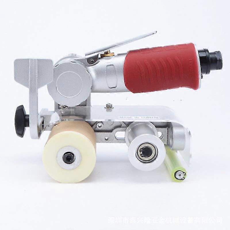 Pneumatic wire drawing machine air belt sander metal polishing machine ...
