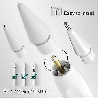 Upgraded Replacement Tips for Apple Pencil, Mix Metal Tips for Apple ...