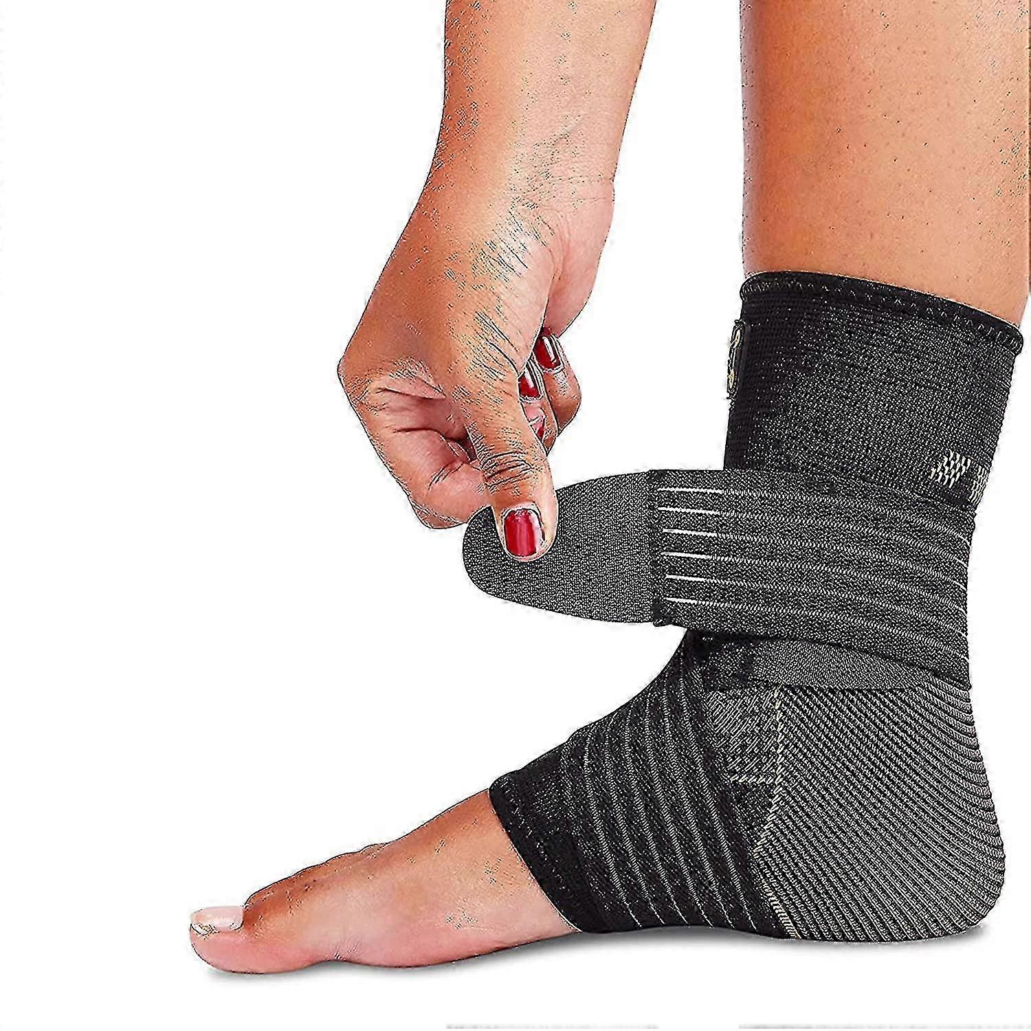 Ankle Brace For Women And Men - Adjustable Strap For Arch Support ...