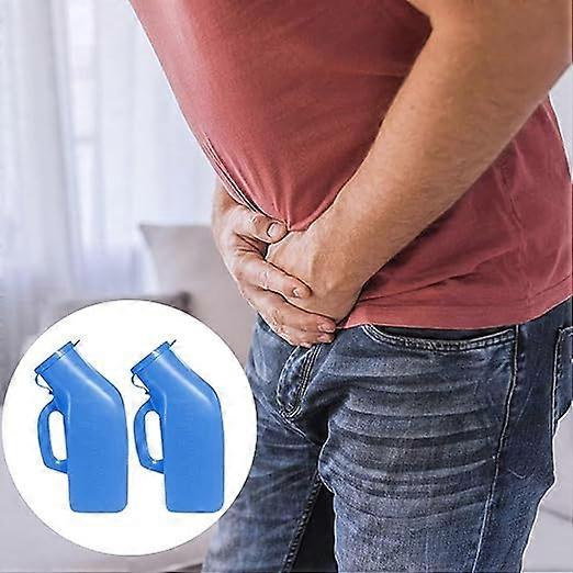 Portable Urinals,Thick Plastic Urine Bottles,Male Urinal Spill-Proof ...