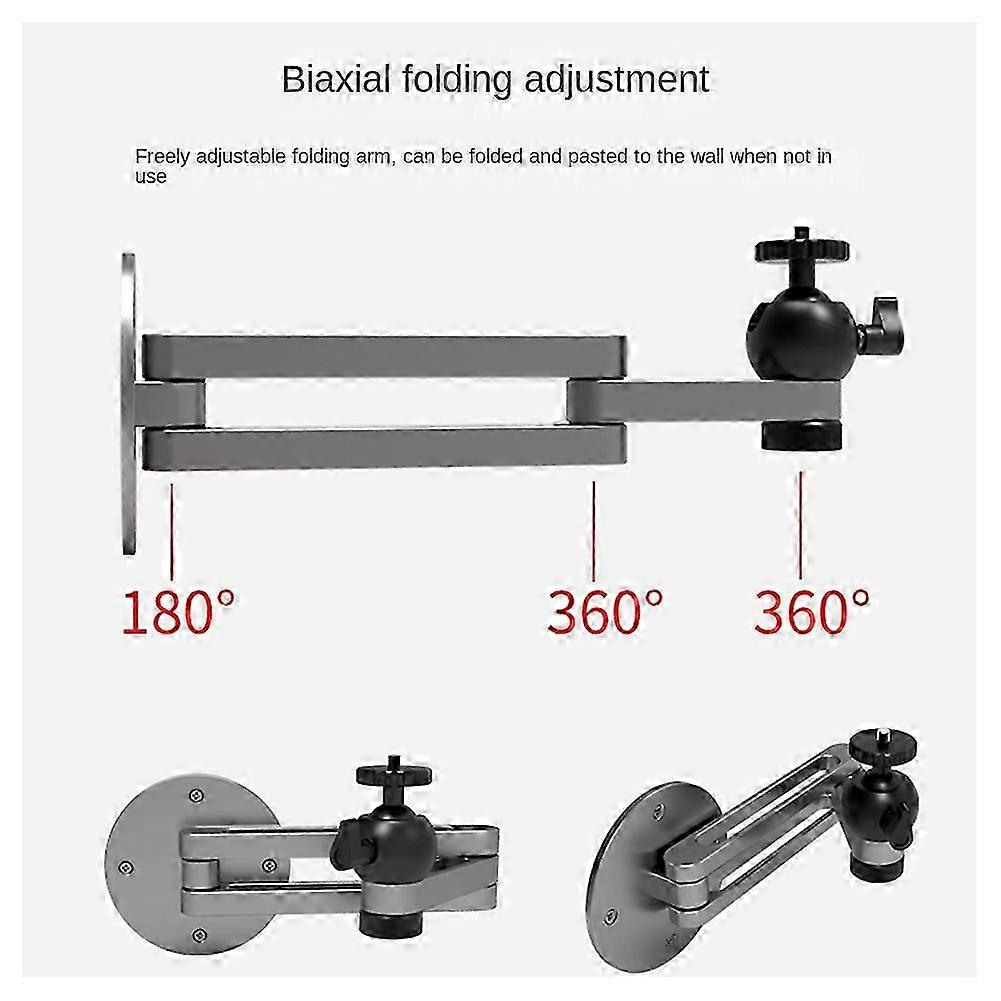 Projector Wall Mount Bracket Multi-Angle Adjustable Foldable Wall ...