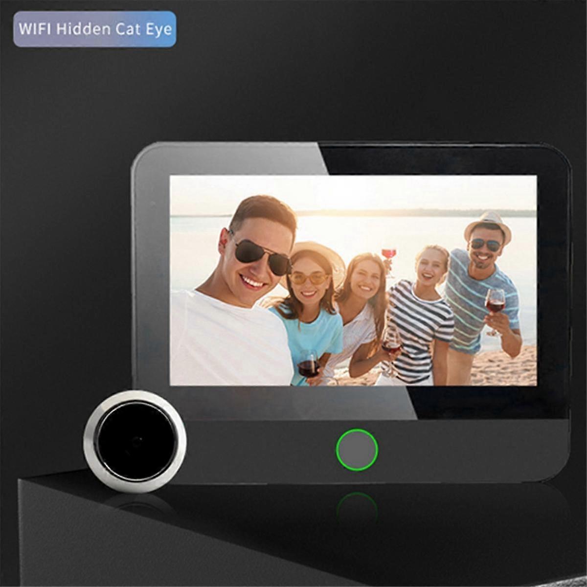 Digital Door Viewer Visual Doorbell for TUYA Digital Door Viewer 1080P ...