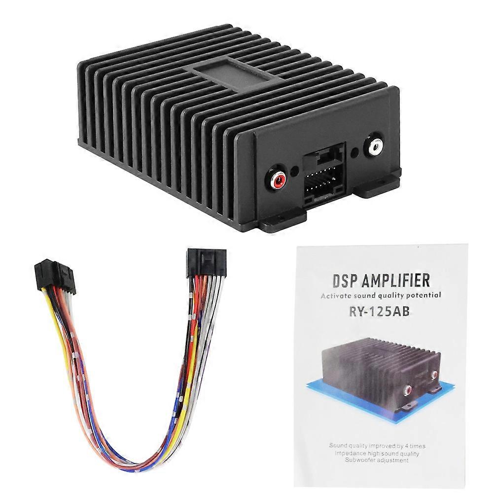 2022 NEW 4x47W Car Stereo Audio High Power Android DSP Amplifier Box for All Android Car Radio ...