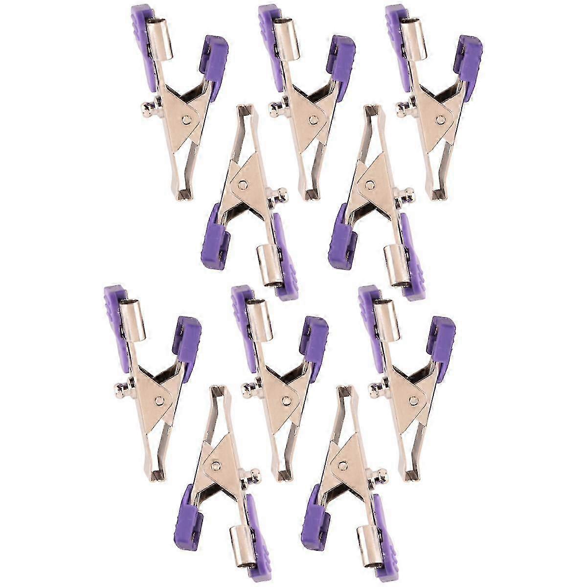 10pcs reusable ECG/EKG alligator clip electrodes compatible with ...