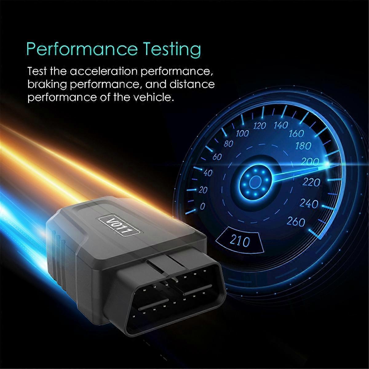 New Car Diagnostic Instrument Bluetooth Connection OBD II Detection ...