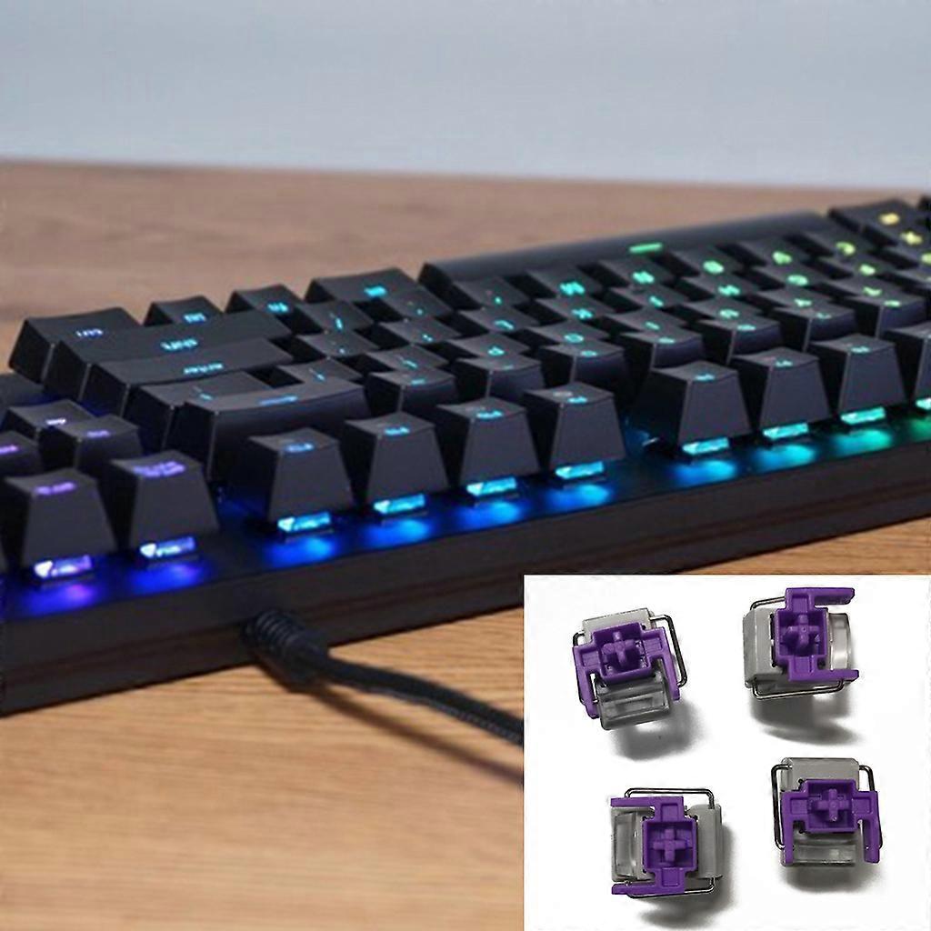 4Pcs Purple Optical Switches Hot Swap Switch for razer Huntsman Elite ...