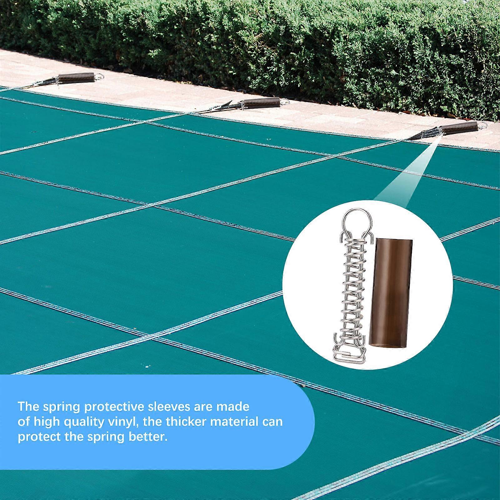 5 PCS Stainless Steel Springs for Pool Cover Swimming Pool Cover ...