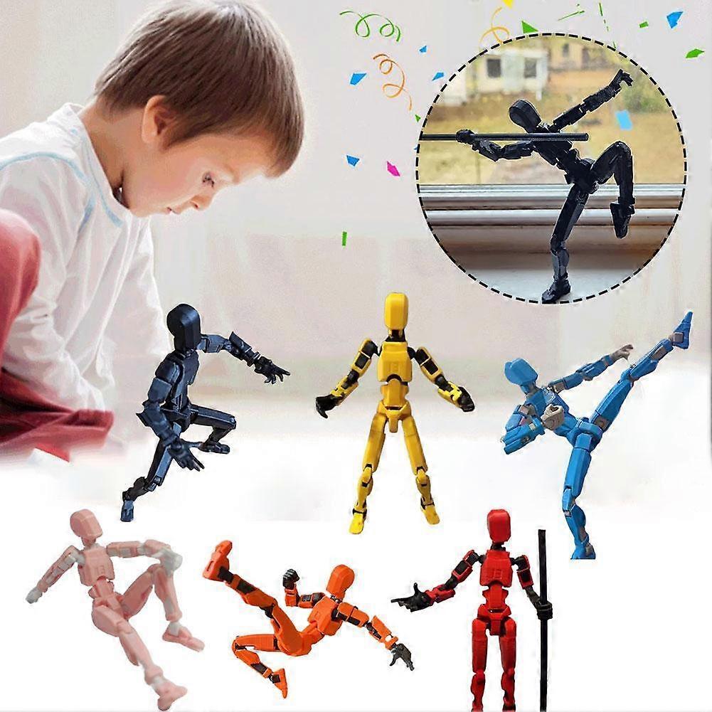 Multi-joint movable robot 2.0 3D printed human body model toy dummy 13 ...