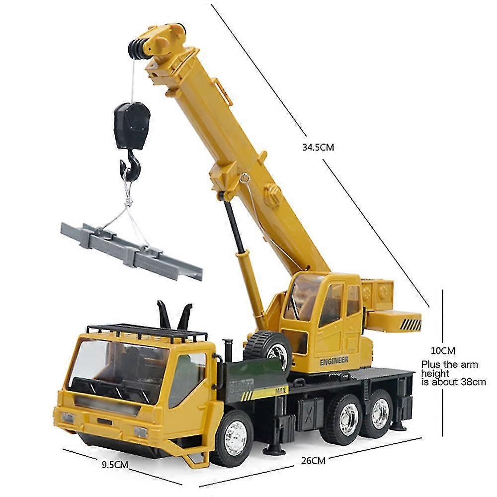 Rc Hoist Crane Model Engineering Vehicle Toys For Children Birthday ...