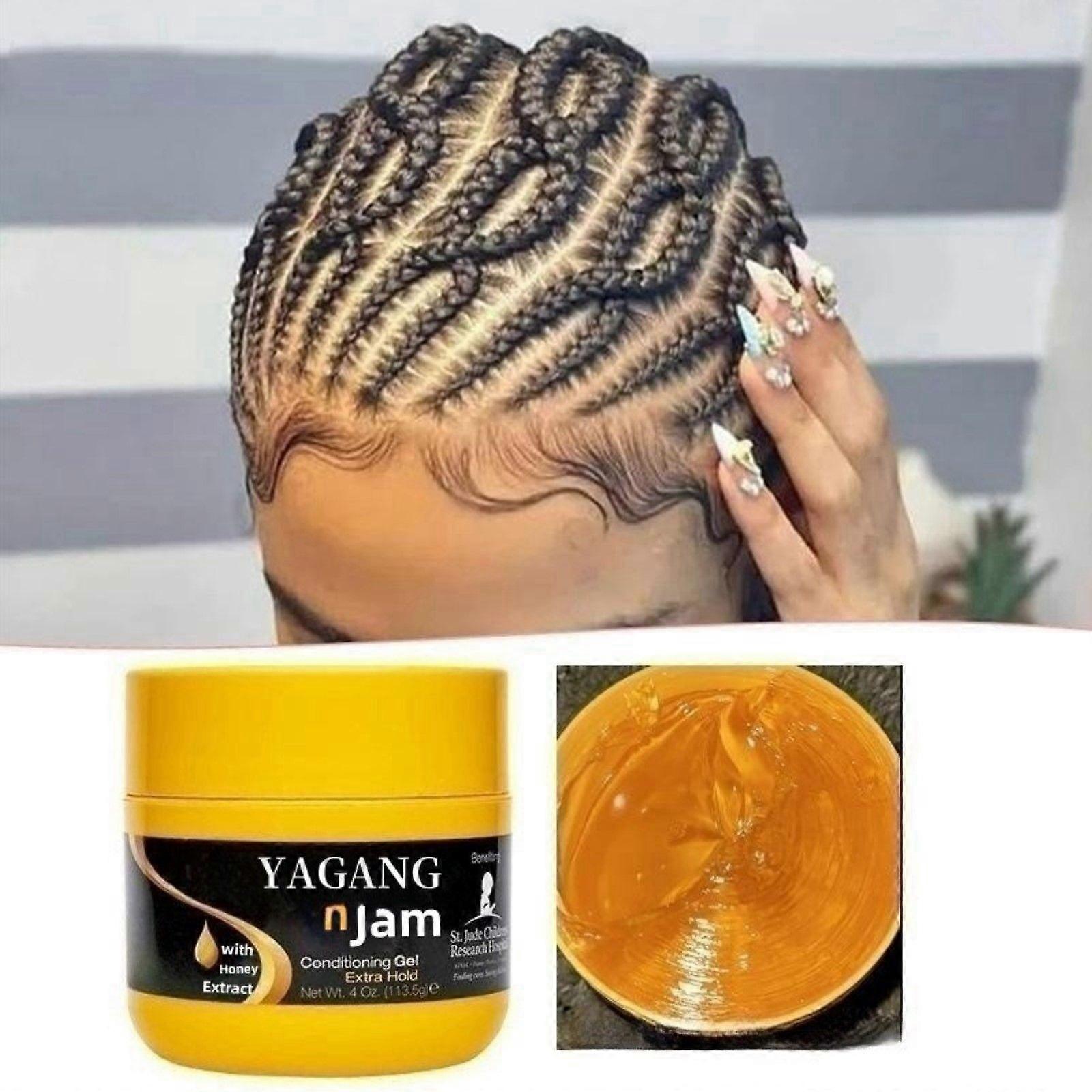 Edge Control Gel, Extra Hold Hair Gel - Perfect Shine and Jam Hair Gel ...