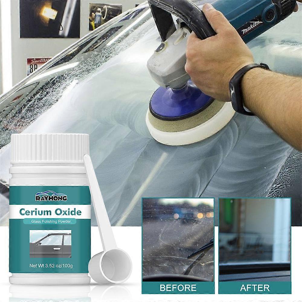 Deep Scratch Remover,Repair Glass Polishing Kit Cerium Oxide Powder ...