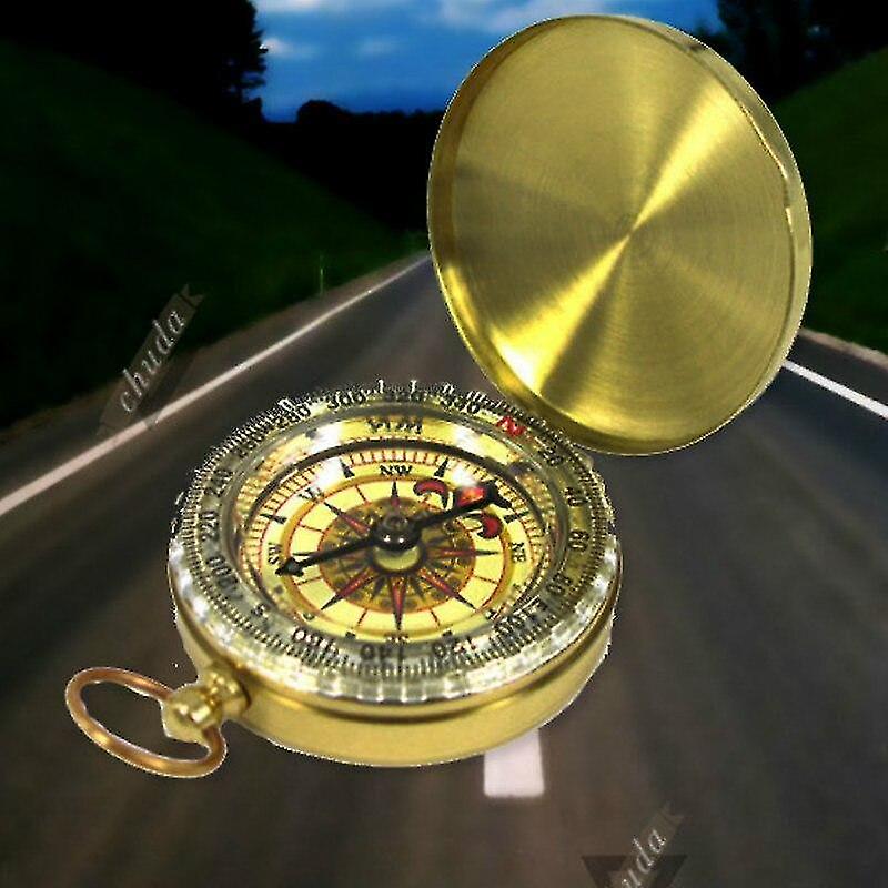 Genuine Refined Copper Compass G50 Pocket Watch Compass Exquisite Small ...