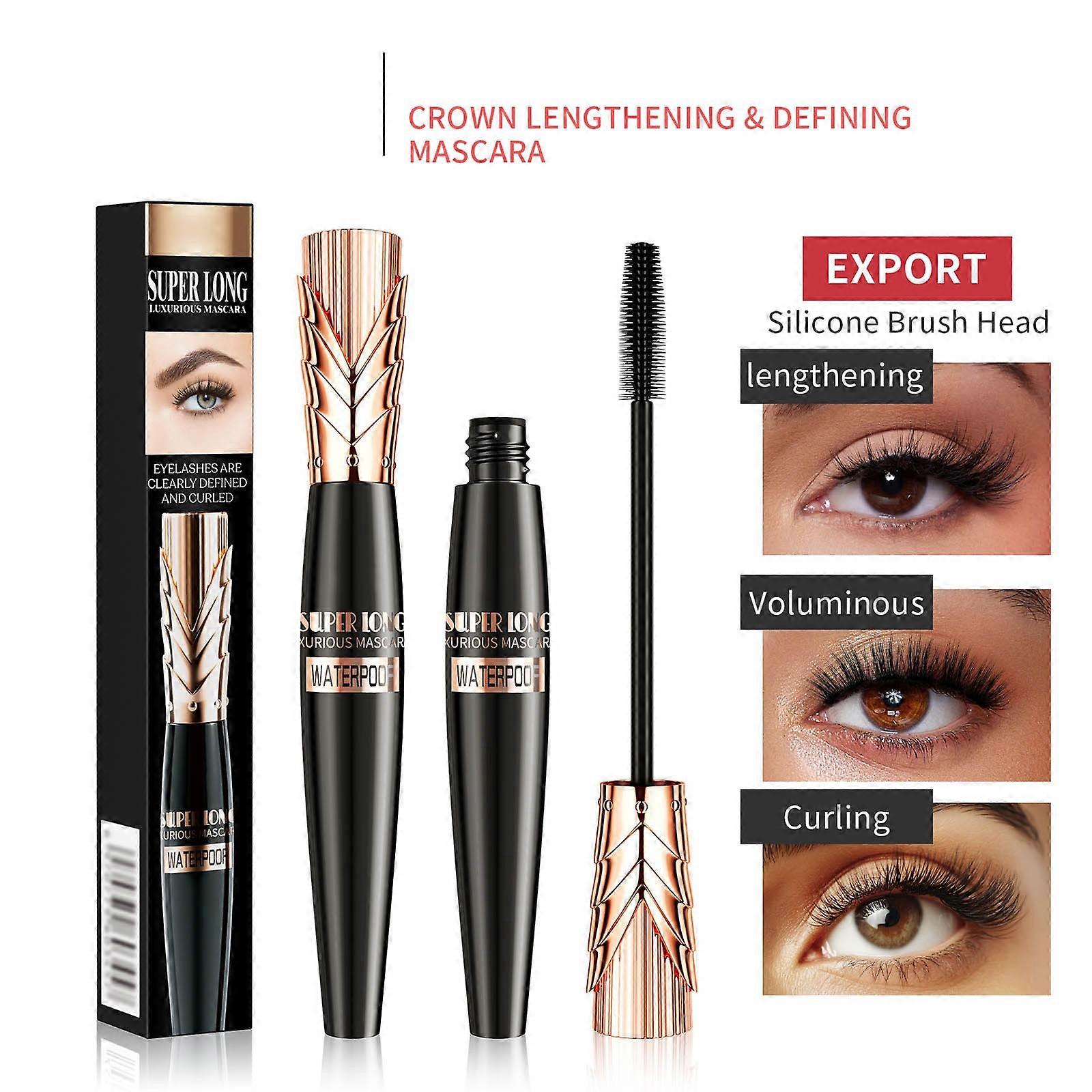 Mascara Thick Curly Curling Non Caking Non Smudged Makeup Natural ...