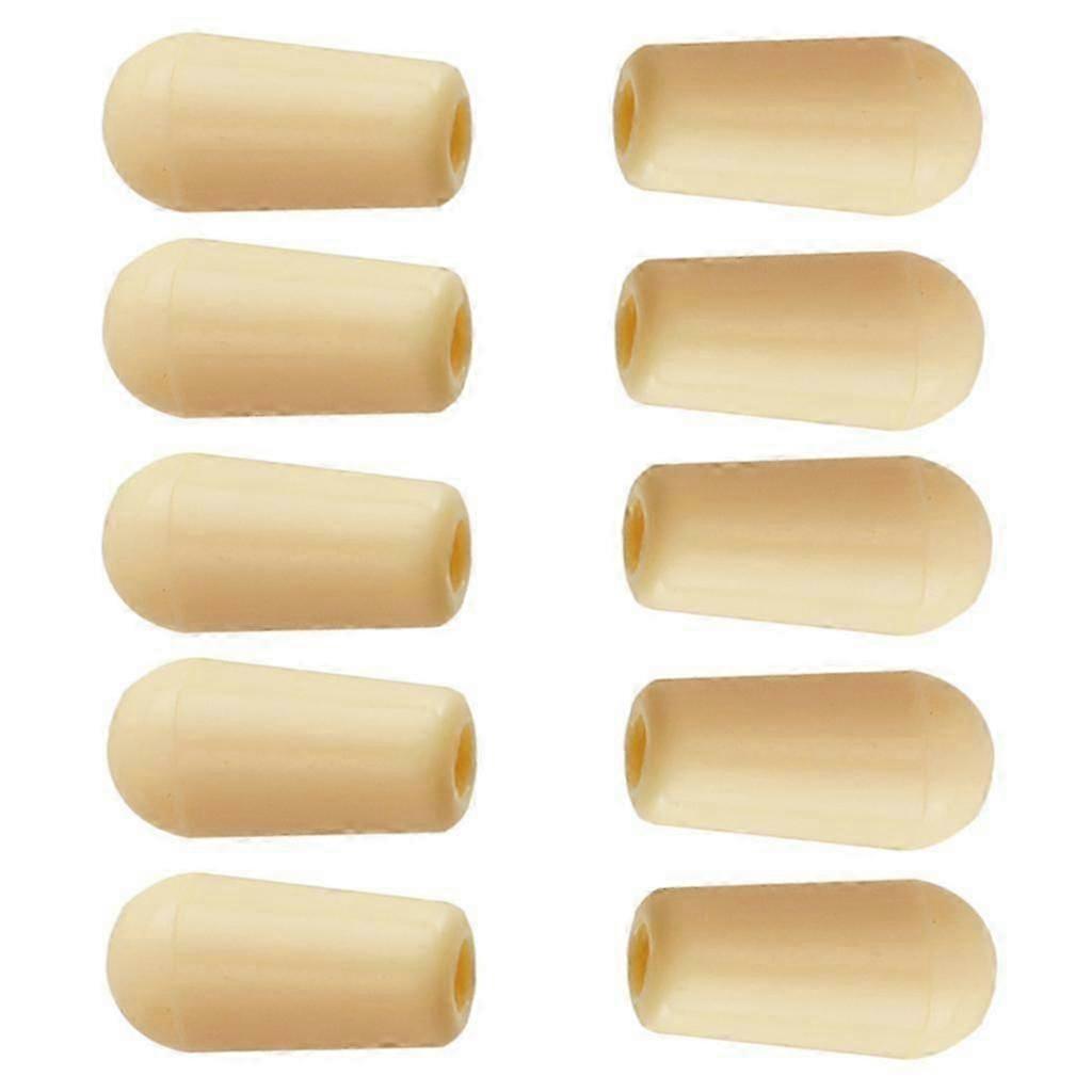 10pcs/Pack Beige Guitar Toggle Knobs for LP EPI Electric Guitar Parts ...