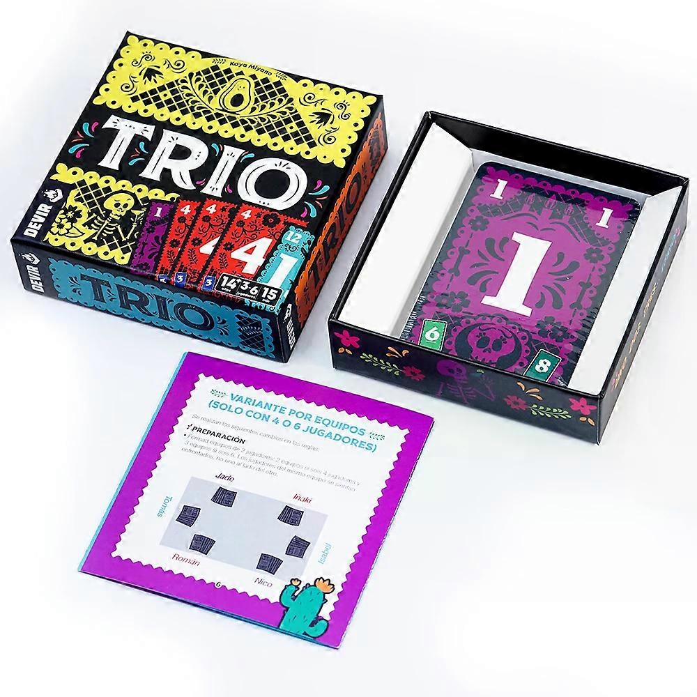 2026 New Spanish card game Trio Card Game Party Friends The Imposter ...