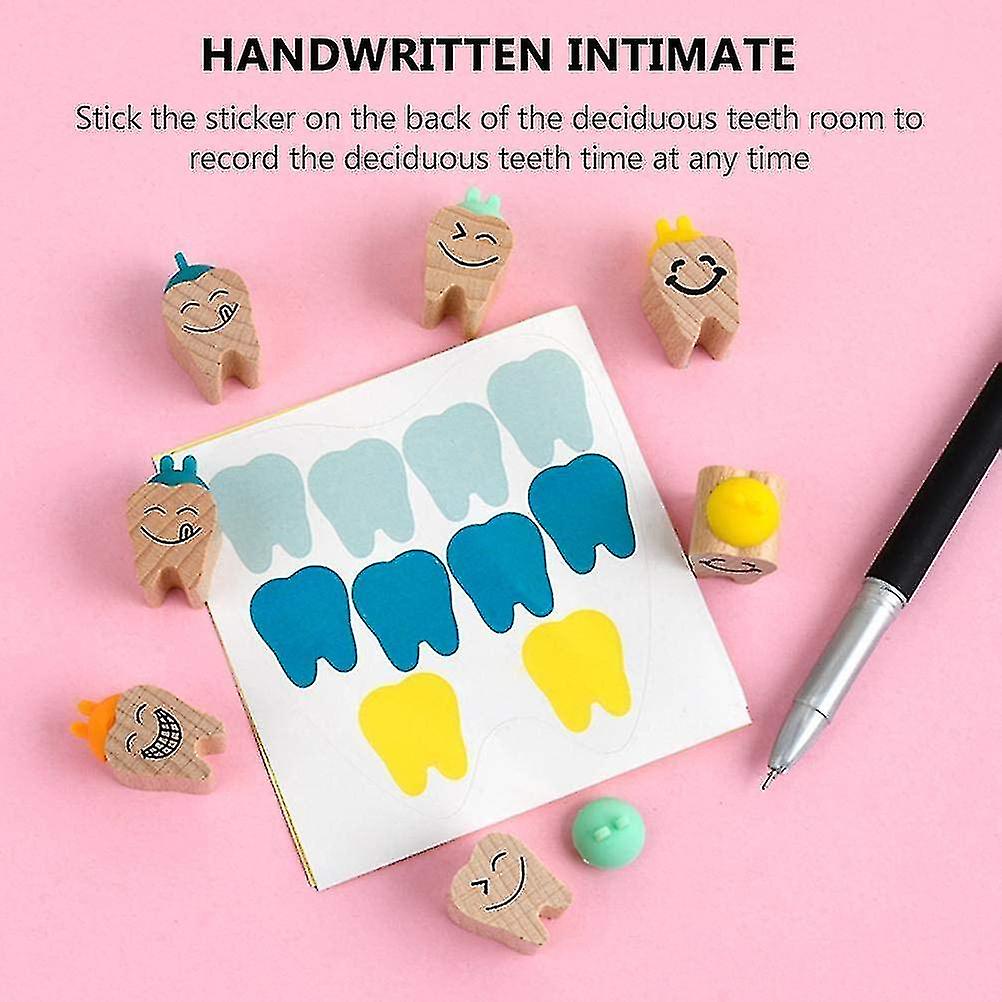 Tooth Box, Wooden Baby Teeth Box, Baby Tooth Box Made Of Wood For Baby ...