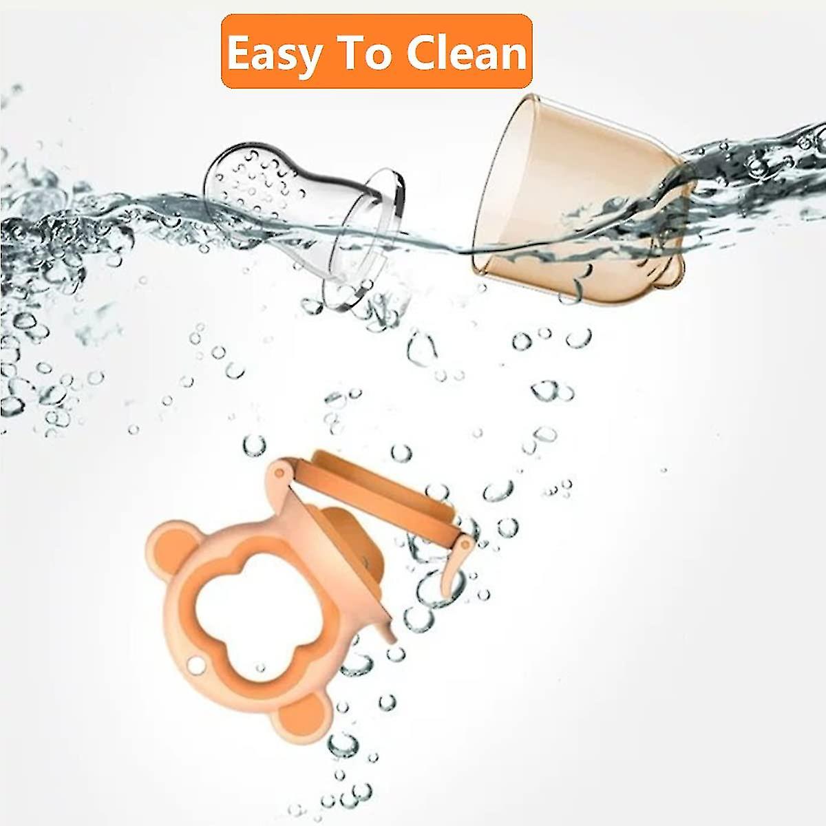 Baby Fruit Feeder Silicone Fresh Food Feeder Pacifier Mesh Feeder ...