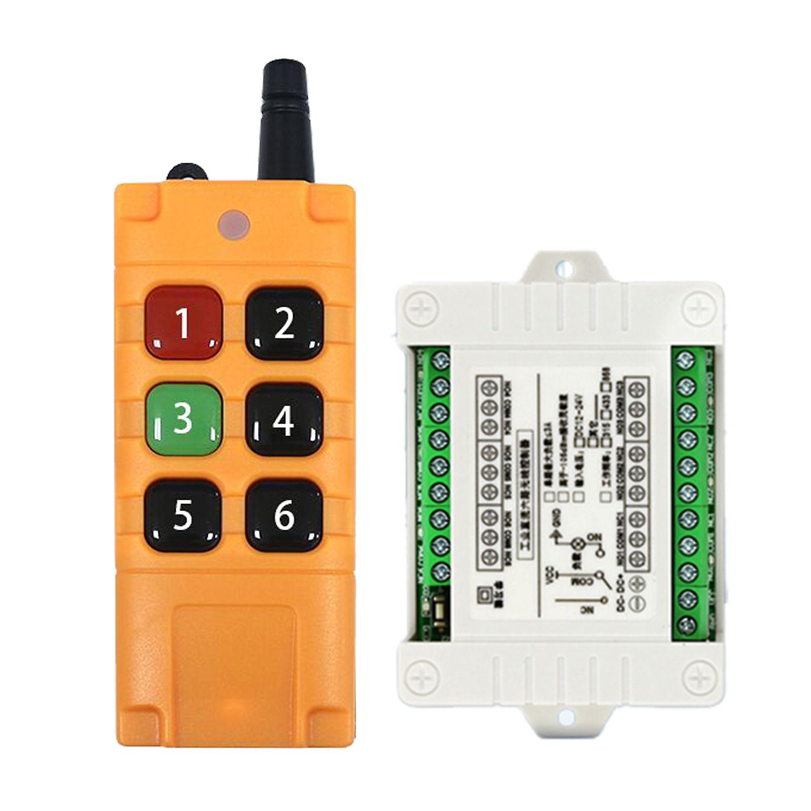 Professional Transmitter + Receiver ,315/433mhz Wireless Remote Control ...