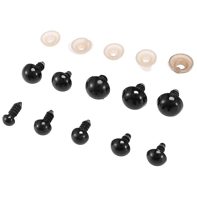 Safety Eyes With Washers, 150pcs Small Doll Eyes Craft Toy Eyes Teddy ...