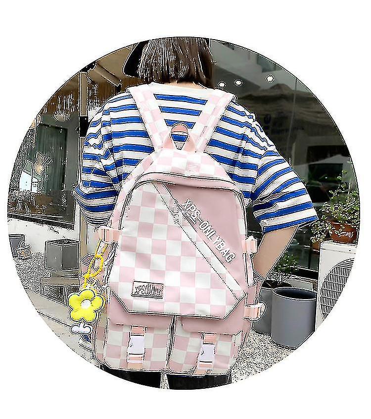 Best Shiyi Lotus Pink Backpack Set#dual Shoulder Bag + Tuition Bag ...
