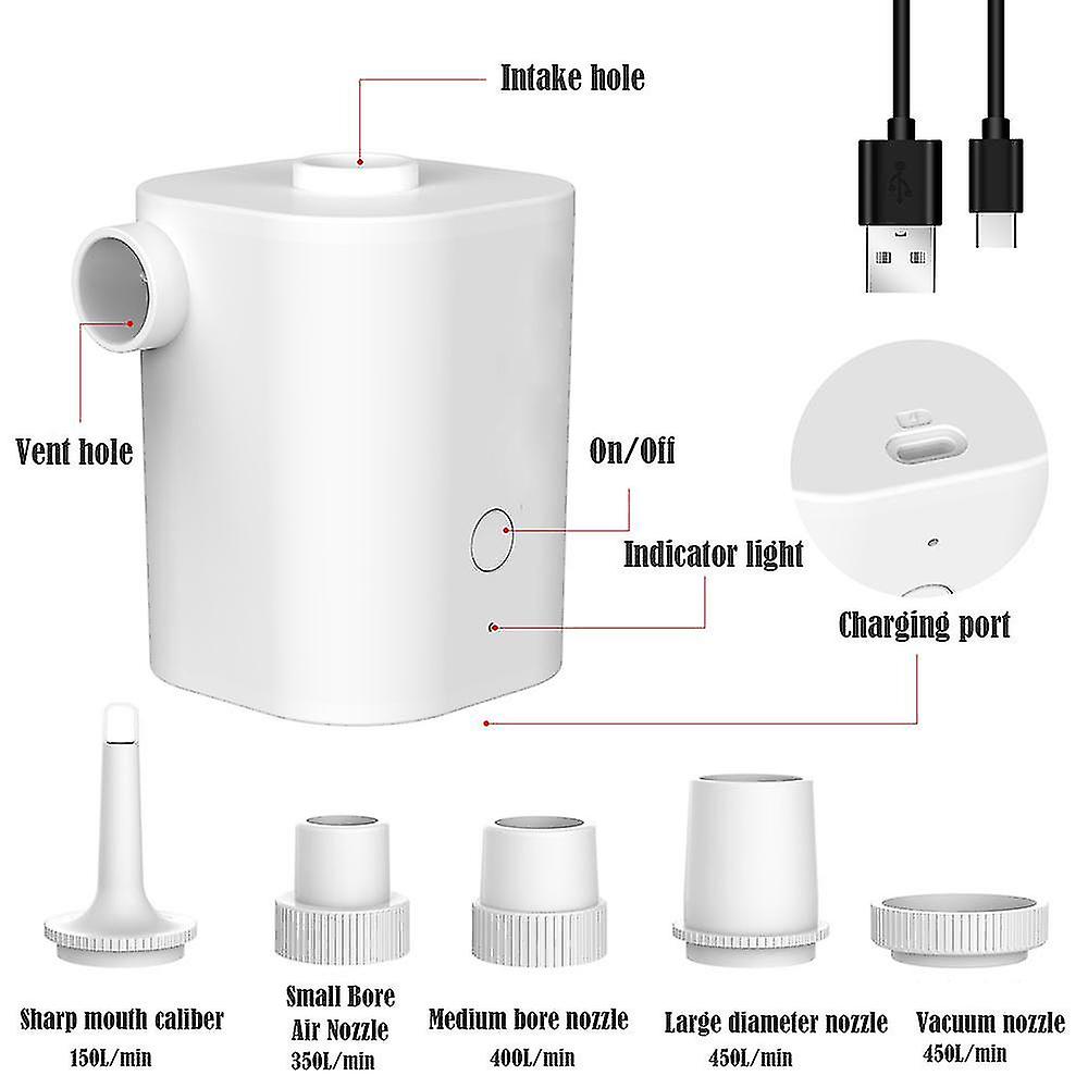 Outdoor Mini Air Pump Draw Air Inhalation Dual Purpose For Camping ...