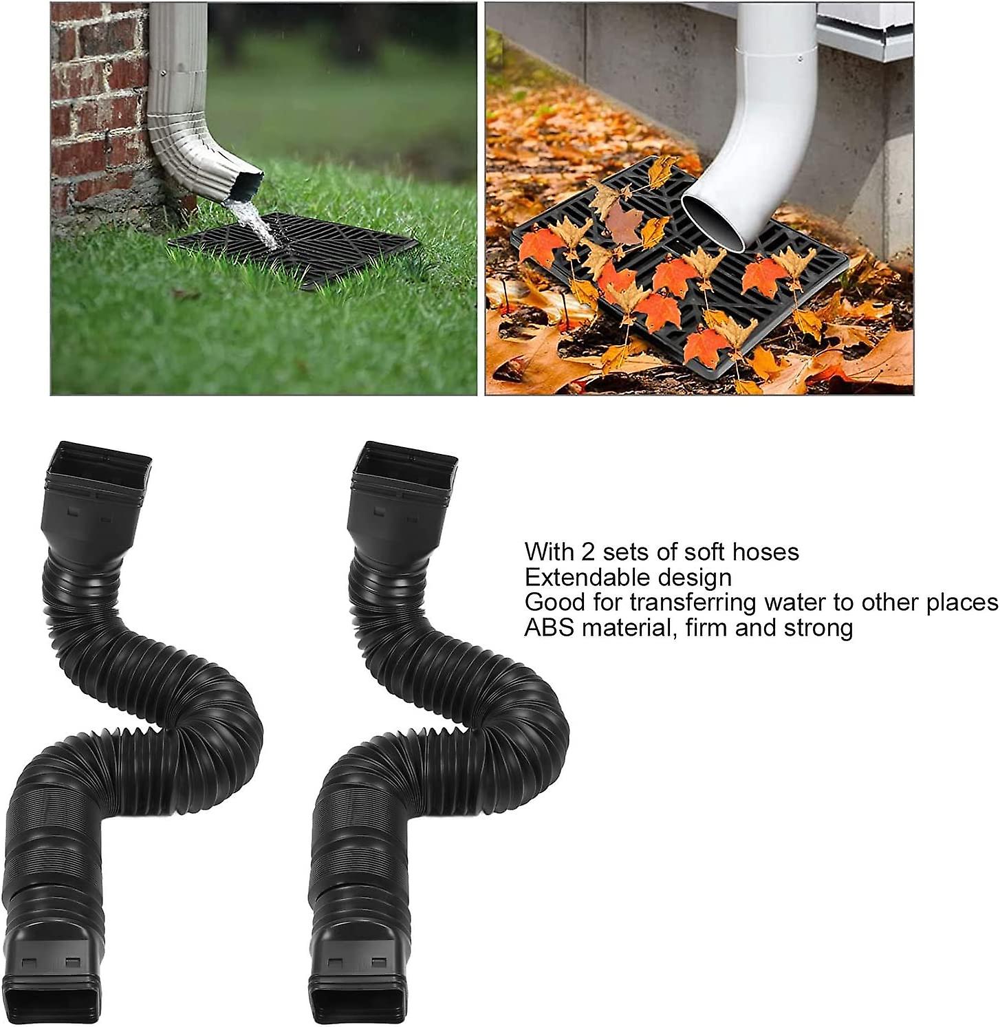Gutter Downspout Extension, Foldable Expandable Gutter Downspout ...