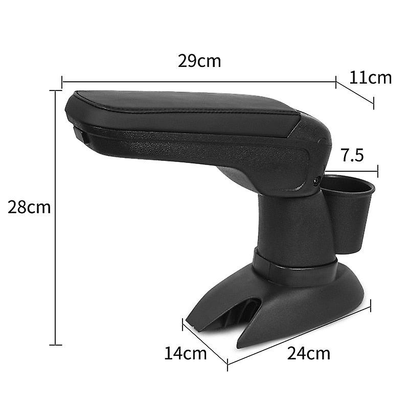 Car Seat Armrest Box Adjustable Hand Rest Organizer For Mini Cooper R56 ...