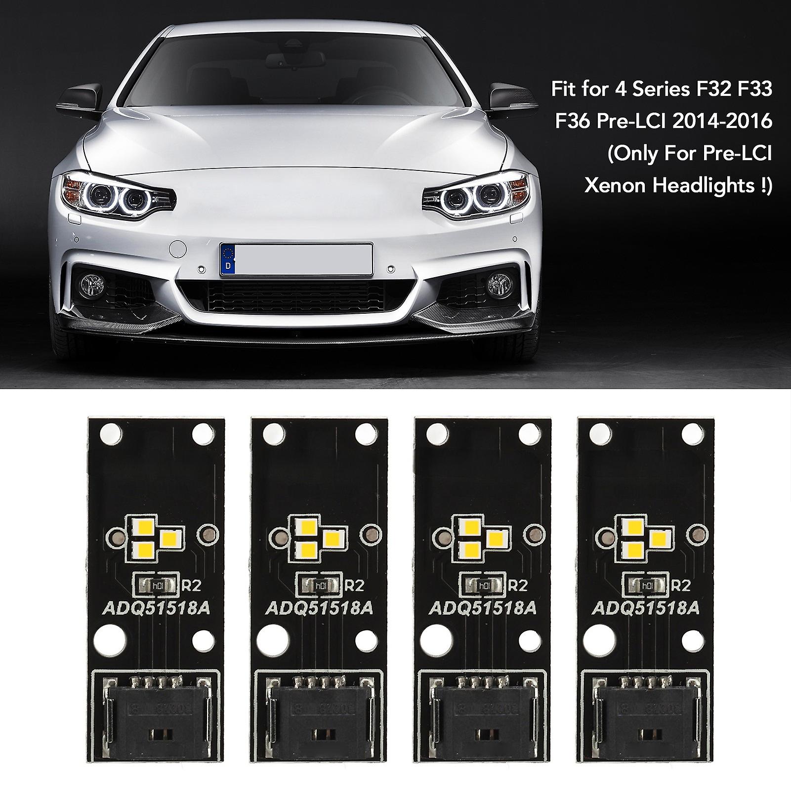 CSL Yellow DRL LED Modules Board Set for 4 Series F32 F33 F36 PreLCI ...