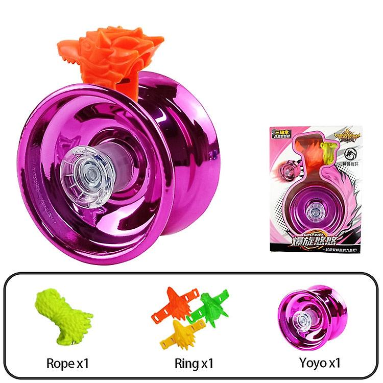 6 Colors Professional Yoyo Toy Aluminum Alloy Children Beginners Yo-yos ...