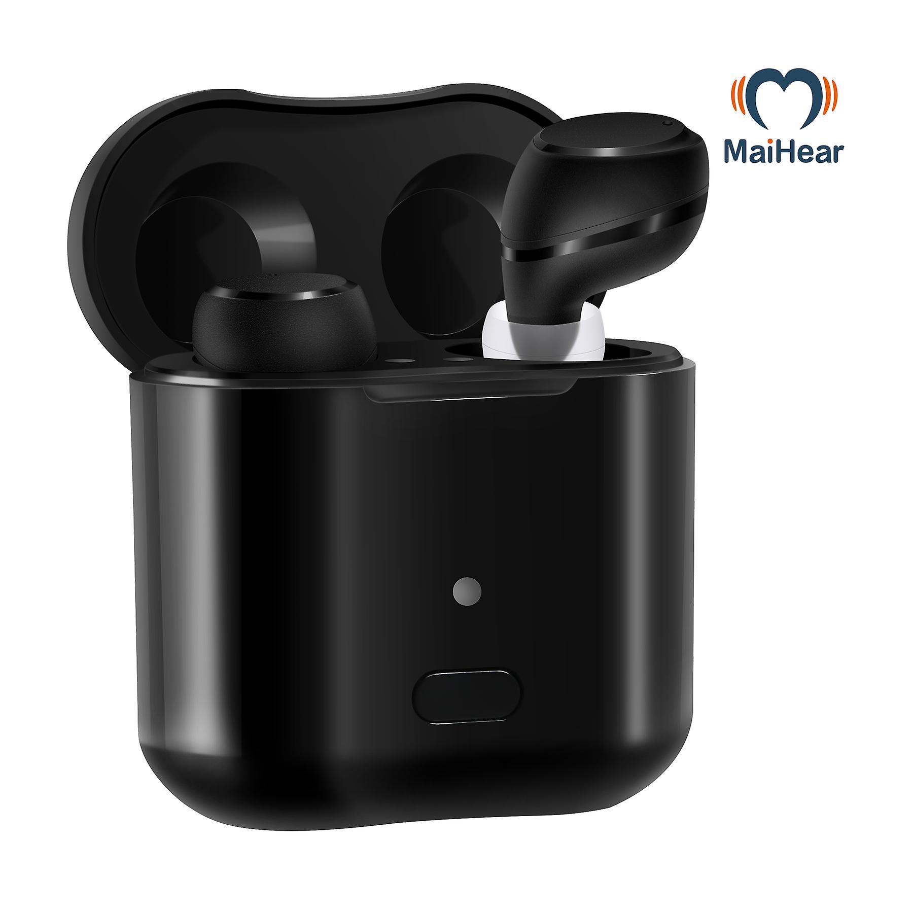 Rechargeable wireless invisible earbuds hearing aid for adults seniors ...