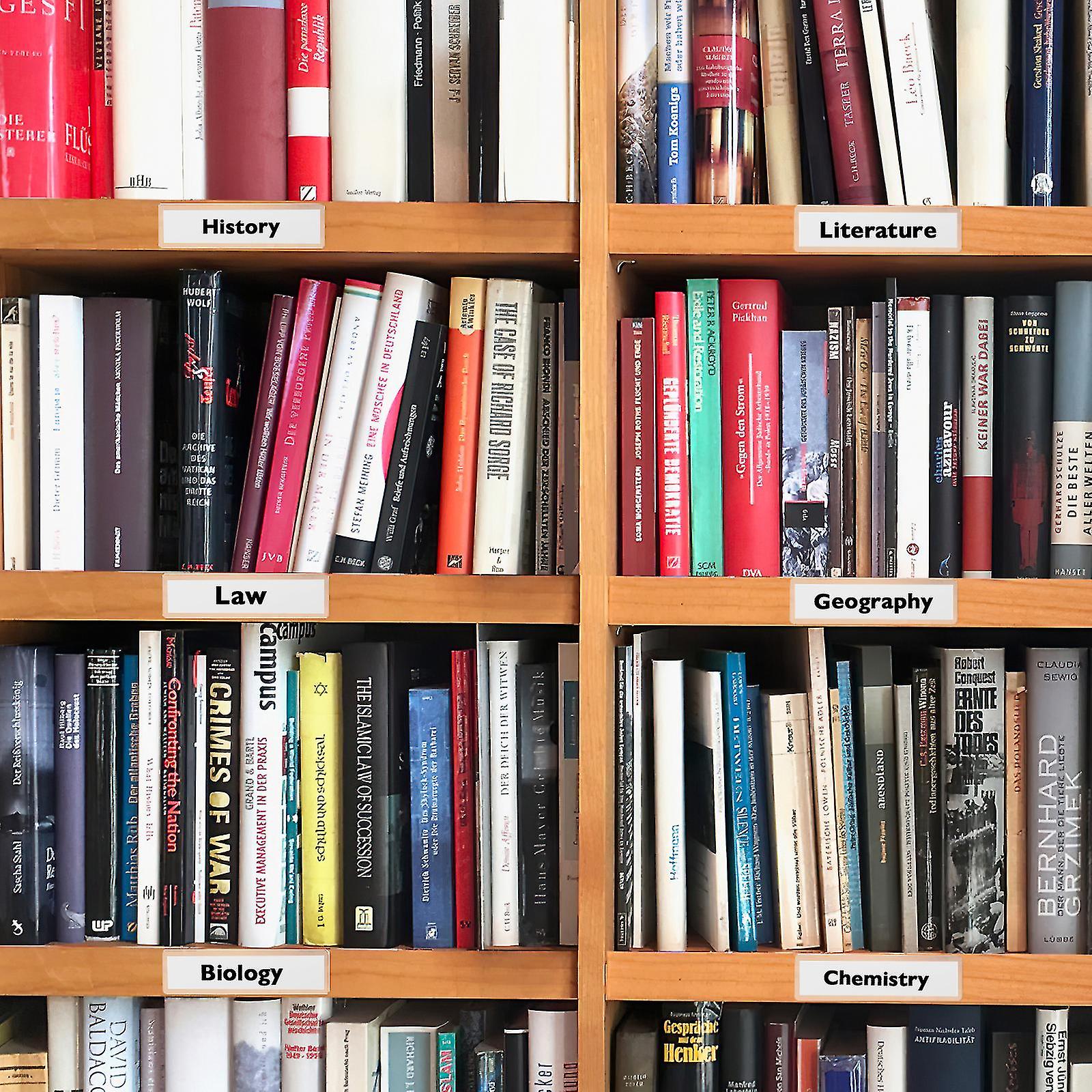 50 Pcs Label Holders Adhesive Pockets Adhesive Label Pockets Drawer ...