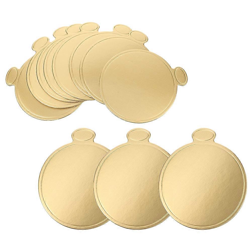 50Pcs Cake Cardboard Round Boards Cake Boards Mousse Mini Cake Boards ...