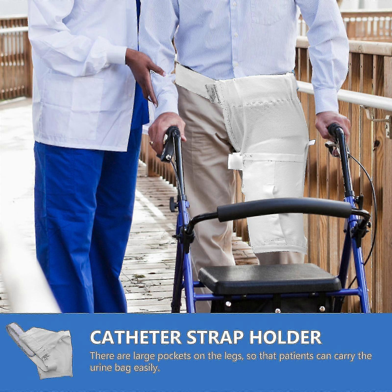 Urinary Catheter Fixation Belt Elastic Fixing Catheter Band For Outdoor ...